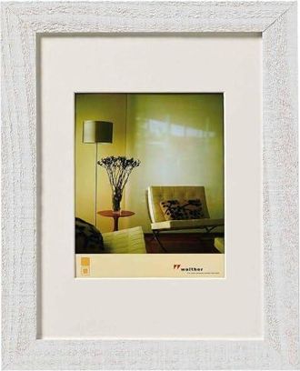 Walther Design Design HO015V Home Holzrahmen, 10x15 cm, polarweiß