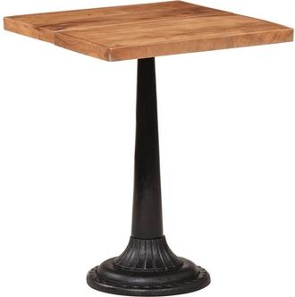 vidaXL Vidaxl - Table de bistro 60x60x76 cm Bois dacacia massif