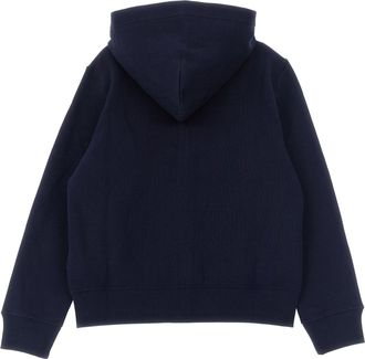 Polo Ralph Lauren Logo-Embroidered Cotton Hoodie - Navy