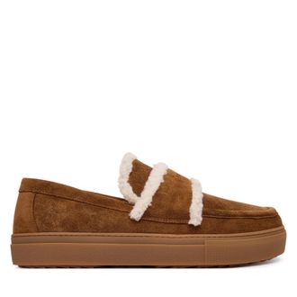 INUIKII Halbschuhe Inuikii Shearling Loafer 2006.003.0011 Braun