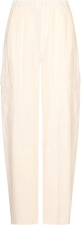 Fabiana Filippi Femme, Pantalons, Beige, Taille: 40 FR Pantalon large