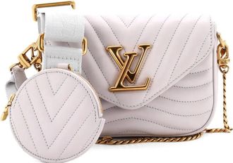 Louis Vuitton New Wave Multi Pochette Quilted Leather crossbody bag - Grau