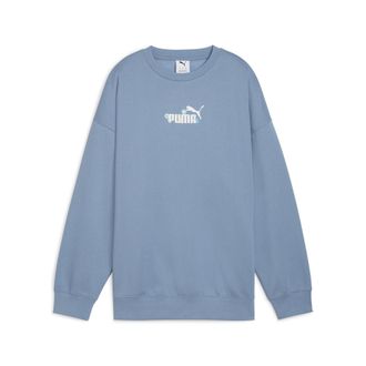 Puma Damen Essentials Nature 2.0 Oversized Sweatshirt S, Cool Blue