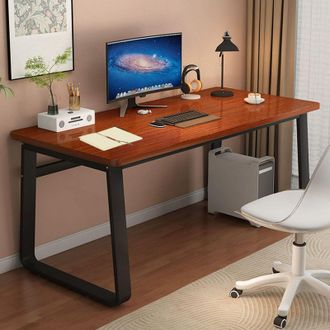 Generic Industrieller PC Gaming Schreibtisch, Repr&auml;sentativer Computertisch for B&uuml;cher, Tastatur, Dokumente, Tablet, Blumentopf, Kosmetik, B&uuml;rom&ouml;bel