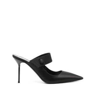 PARIS TEXAS Lidia Couture Sabot 90 Pumps - - Shoes - Damen - Schwarzk - 37 EU