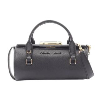 Prada Sac bandouli&egrave;re Saffiano Pre-owned - Femme - Pre-owned - Noir - Taille: ONE Size