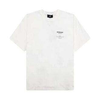 Represent Represent, Homme, Tops, Blanc, Taille: L Aged White Manor T-Shirt