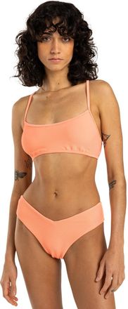 Billabong Tanlines Fiji - Skimpy Coverage Bikini Bottoms for Women - Bikiniunterteil mit Knapper Bedeckung - Frauen - M - Rosa