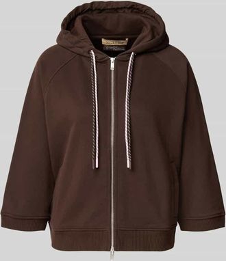 Smith & Soul Oversized Sweatjacke mit doppeltem Kordelzug