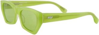 Retro Superfuture Homme, Accessoires, Vert, Taille: 54 MM Lunettes de soleil Amata Estate
