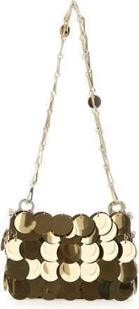 Paco Rabanne Femme, Sacs, Jaune, Taille: ONE Size Sacs &agrave; &eacute;paule