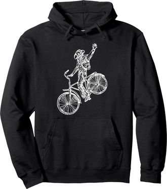Seembo Cowboy Radfahren Fahrrad Lustig Biker Biking Reiten Fahrrad Pullover Hoodie