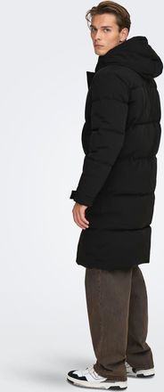 Only & Sons Mantel in Schwarz