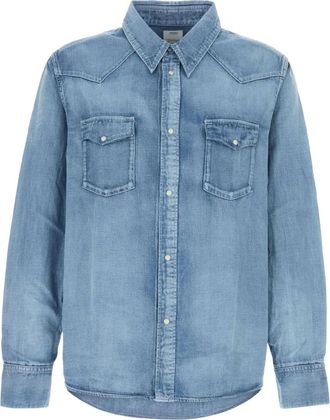 Visvim chemise en jean - Bleu