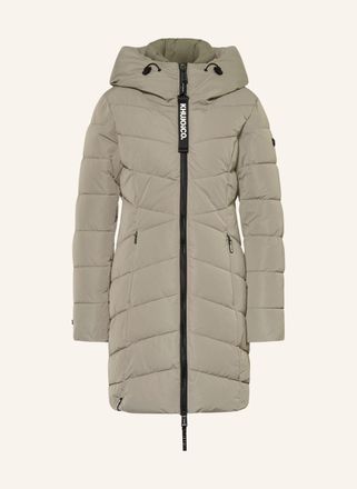 Khujo Khujo Steppmantel Dier Mit Abnehmbarer Blende gruen