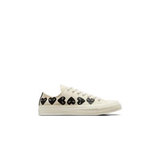 Comme Des Gar&ccedil;ons Homme, Chaussures, Beige, Taille: 42 1/2 EU Multi Heart Low Top