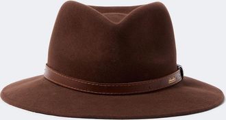 Borsalino Fedora Harlem en feutre de laine