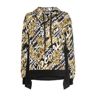 Versace Jeans Couture Femme, Sweatshirts et sweats &agrave; capuche, Multicolore, Taille: 36 FR SweaT-shirts &agrave; capuche