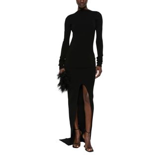 Rick Owens Robe Moulante - Femme - Robes - Noir - Taille: 36 FR