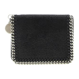 Stella McCartney Femme, Accessoires, Noir, Taille: ONE Size Falabella Bi-Fold Wallet