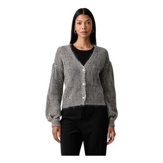 Twinset Cardigan en m&eacute;lange de mohair - Femme - Pulls - Gris - Taille: 38 FR
