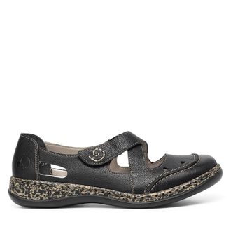 Rieker Halbschuhe Rieker 46335-00 Schwarz