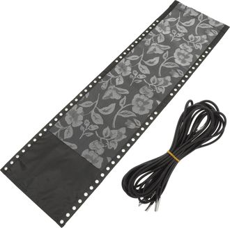 Valiclud Lounge Stuhl Ersatzstoff Set mit Strapazierfähigem Atmungsaktivem Gewebe und Verstärkten Gurten Wetterfestes Reparaturmaterial für Outdoor Klappliegen