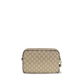 Gucci Web Shoulder Bag - Beige