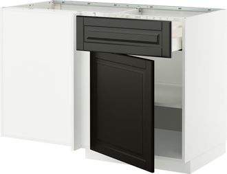 IKEA METOD / MAXIMERA Eckunterschrank mit Schublade+Boden