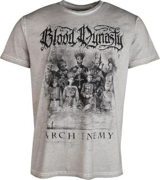 Arch Enemy Family Picture Homme T-Shirt Manches Courtes Gris Clair XXL