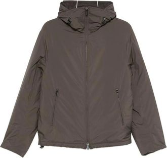 Emporio Armani Homme, Vestes, Beige, Taille: 2XL Veste zipp&eacute;e &agrave; capuche