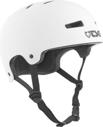 Tsg Kinder Evolution Solid Color Helm, Satin White, XXS/XS