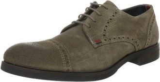 Tommy Hilfiger Aaron 1B, Chaussures à Lacets Casual Homme - Beige - Beige (Timber Wolf 248), 45 EU