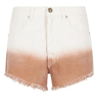 Alanui Shades Of Eden Denim Shorts - - Shorts - Damen - Braun - W27