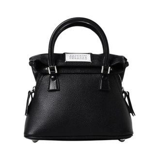 Maison Margiela Homme, Sacs, Noir, Taille: ONE Size Mini Sac en Cuir Noir