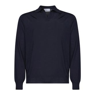 D4.0 Herren, Strickwaren, Blau, LGr&ouml;&szlig;e