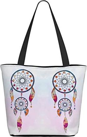 AOOEDM Tribal Dream-Catcher Ladies Shopping Bag 13x11x7in.Le cadeau parfait pour la Saint-Valentin.Cest de la Saint-Valentin pour maman, fille, &eacute;pouse, etc