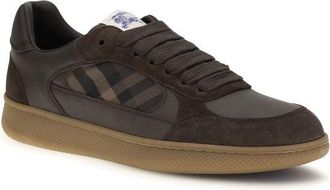 Burberry Terrace Check Sneakers - Brown
