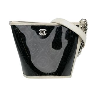 Chanel Pre-owned Sac seau Cam&eacute;lia - Femme - Pre-owned - Noir - Taille: ONE Size