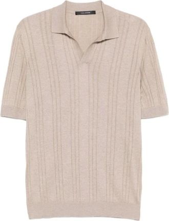Tagliatore Homme, Tops, Beige, Taille: XL Darnel Polo