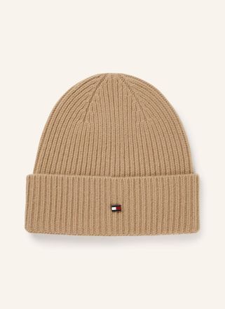 Tommy Hilfiger Cashmere-M&uuml;tze braun