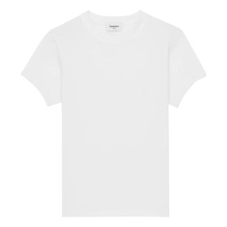 Saint Laurent Damen, Oberteile, Wei&szlig;, XSGr&ouml;&szlig;e