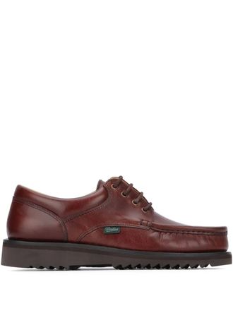 Paraboot Oxford-Schuhe aus Leder - Rot