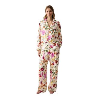 Kenzo Pantalon de pyjama Wildflower - Femme - V&ecirc;tements de nuit et de d&eacute;tente - Multicolore - Taille: 40 FR