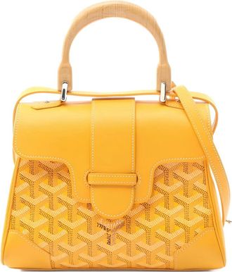 Goyard 2010 mini Saigon Handtasche - Gelb