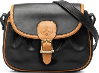 Celine Hobo Bags - Leather Crossbody - Gr. unisize - in Schwarz - f&uuml;r Damen