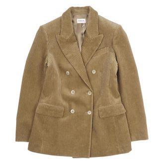 P.A.R.O.S.H. P.a.r.o.s.h., Femme, Vestes, Beige, Taille: 38 FR Blazer Crois&eacute;
