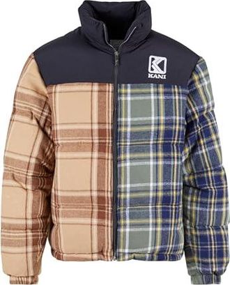 Karl Kani KK OG KU233-007-1 Veste bouffante en flanelle unisexe, multicolore, S