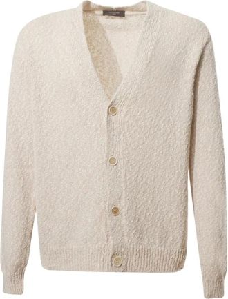 Zanone Homme, Pulls, Beige, Taille: XL Zanone Sweaters