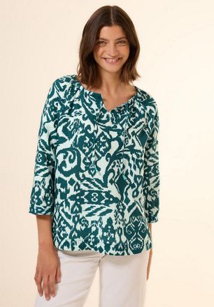 Cecil Klassische Bluse mit 3/4 &Auml;rmeln